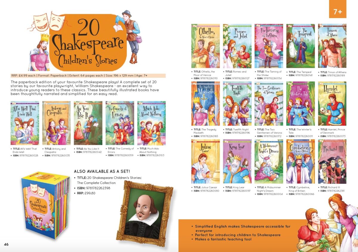 Shakespeare Children’s Stories | Edutainment Licensing