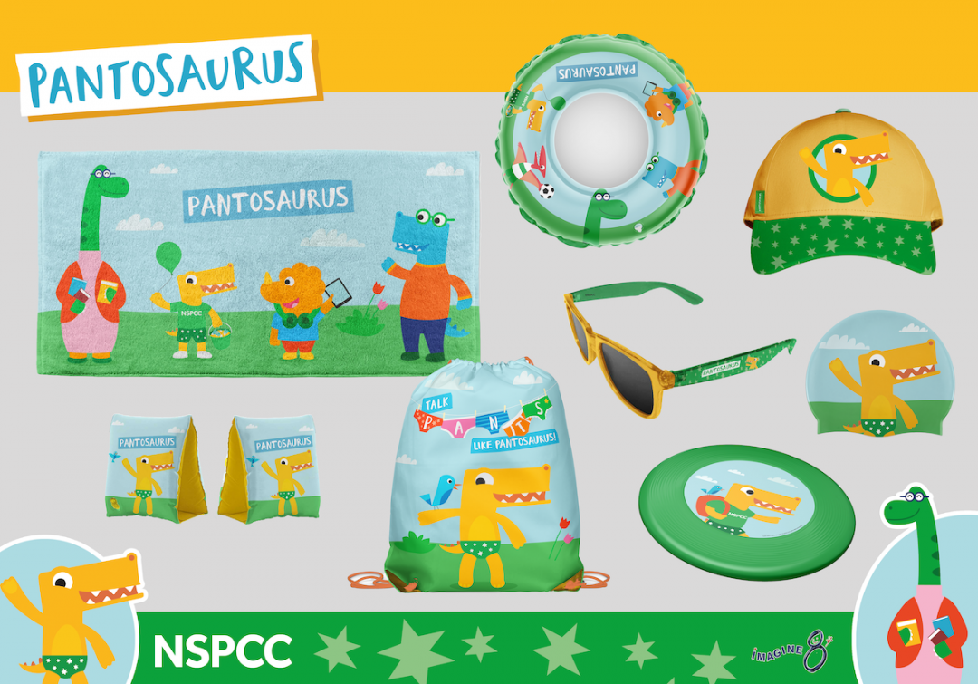 The NSPCC partners with Imagine8 for Pantosaurus and Buddy merchandise ...