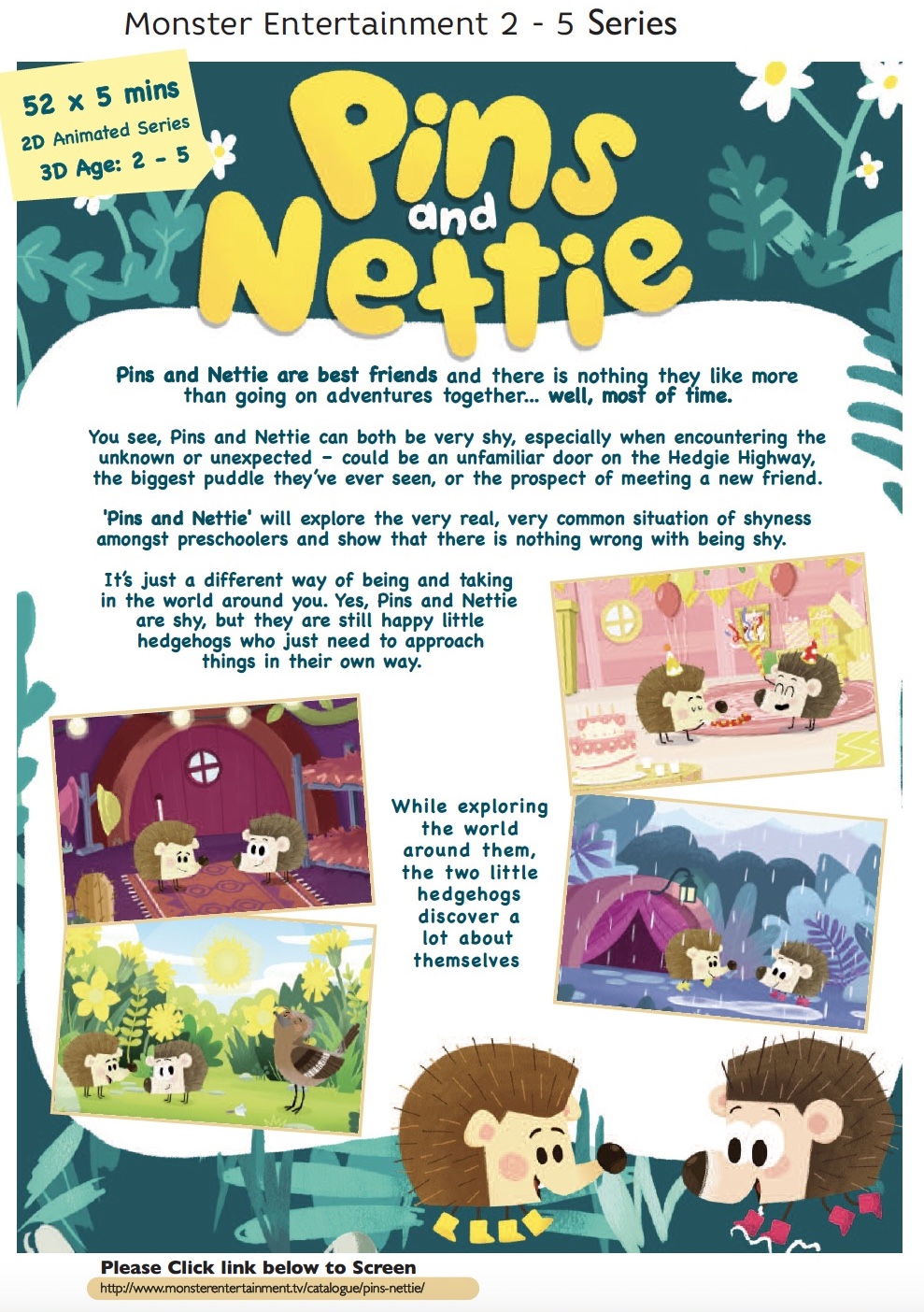 Pins Nettie Edutainment Licensing